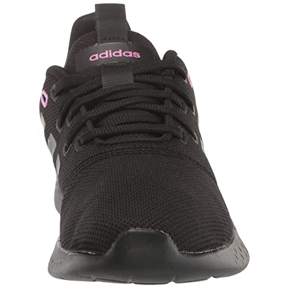 adidas Women's Puremotion Running Shoe, Core Black/Green Oxide/Pulse Lilac, 10