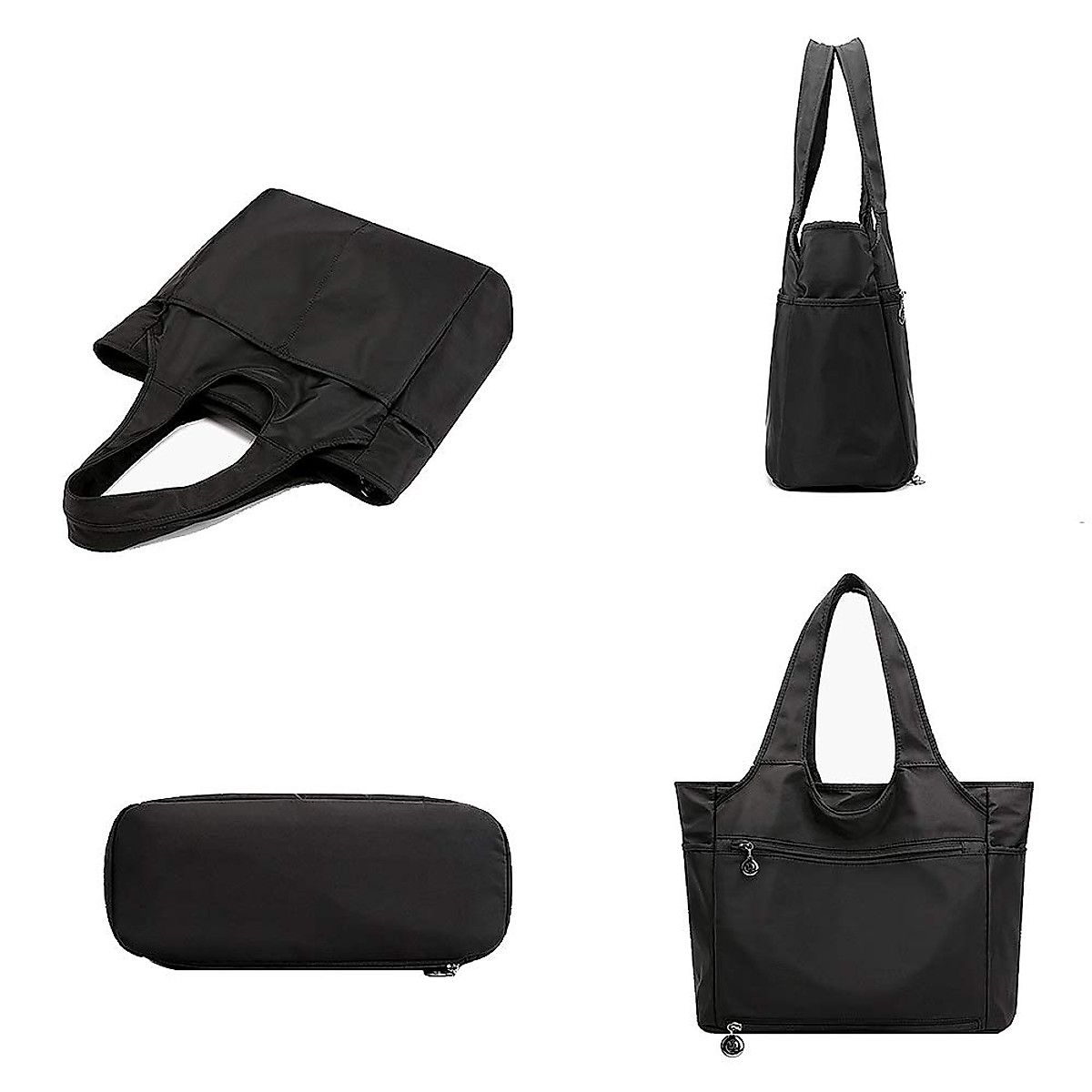 MINTEGRA Nylon Large Tote for Women Waterproof Shoulder Handbag Fashion Work Bag Functional Clinical Bag