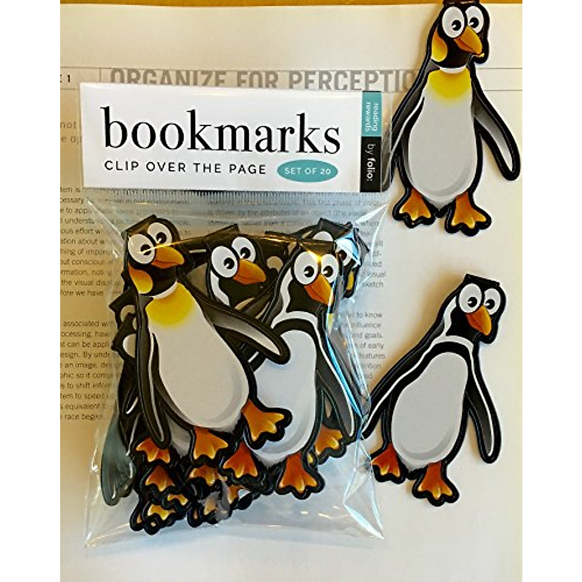 CAT Bookmarks - (Set of 20 Book Markers) Bulk Animal Bookmarks for Students, Kids, Teens, Girls & Boys. Ideal for Reading incentives, Birthday Favors, Reading Awards and Classroom Prizes!