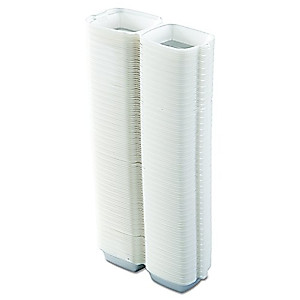Dart 50HT1 5 in Med Sandwich Foam Hinged Container (Case of 500)