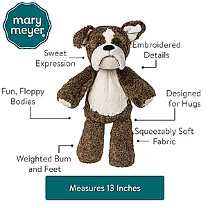 Mary Meyer Marshmallow Zoo Bradley Bulldog Soft Toy, 13 in