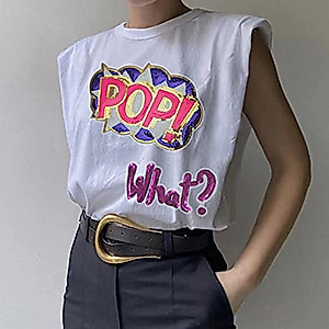 Sequin Big Eye Rose English Letter Embroidery Appliques Ironing Sewing Patches DIY Clothing Decoration 5 Pcs