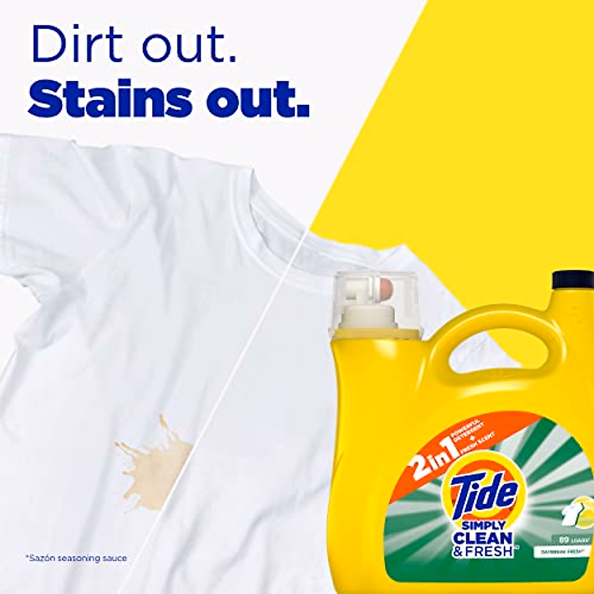 Tide Simply Liquid Laundry Detergent Daybreak Fresh, 114 loads