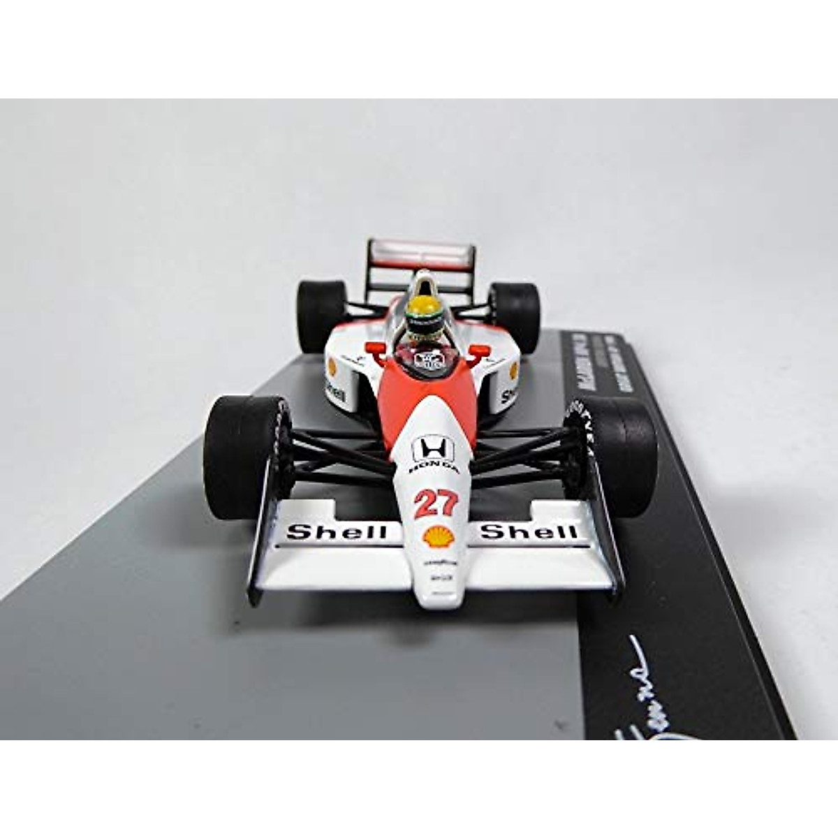 OPO 10 - Ayrton Senna McLaren MP4 / 5B # 27 World Champion 1990 - GB GP Formula 1-1:43 Altaya (712)