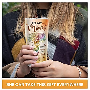 Pawzity Gifts For Mom from Daughter - Daughters Mothers Day for Mom, Mother's Birthday Mother Ideas 20 Oz Tumbler