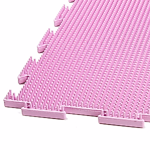 Baby Pastel Modular Mat Set of Sensory Mat Massage Game Mats for Kids Orthopedic Massage Puzzle Floor Mats
