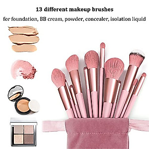 Makeup Brushes 22 Pcs Makeup Kit,Foundation Brush Eyeshadow Brush Make up Brushes Set (Pink, 22 Piece Set)