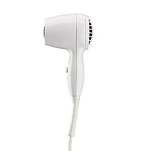 Conair Wall-Mount Hair Dryer, 1600W Hair Dryer with LED Night Light, Wall Mount Blow Dryer