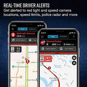 ESCORT Max 360 Laser Radar Detector - GPS, Directional Alerts, Dual Antenna Front and Rear, Bluetooth Connectivity, Voice Alerts, OLED Display, Escort Live