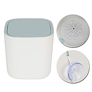 Portable Washing Machine, 18W 3.8L Mini Underwear Washing Machine Spiral Washing Washing Machine For Cleaning Underwear, Baby Clothes, Socks, Towels, T-shirts And Other Small Items