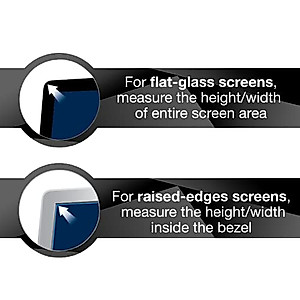 3M Privacy Filter for 21.5 Inch Widescreen Monitor, Reversible Gloss/Matte, Reduces Blue Light, Screen Protection, 16:9 Aspect Ratio (PF215W9B)