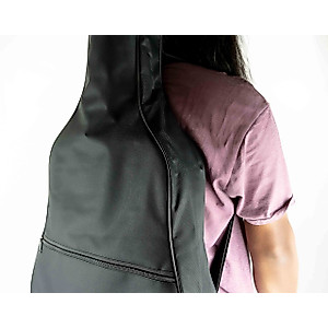 Gearlux 41-Inch Dreadnought Acoustic Guitar Gig Bag, 5mm Padding - Black