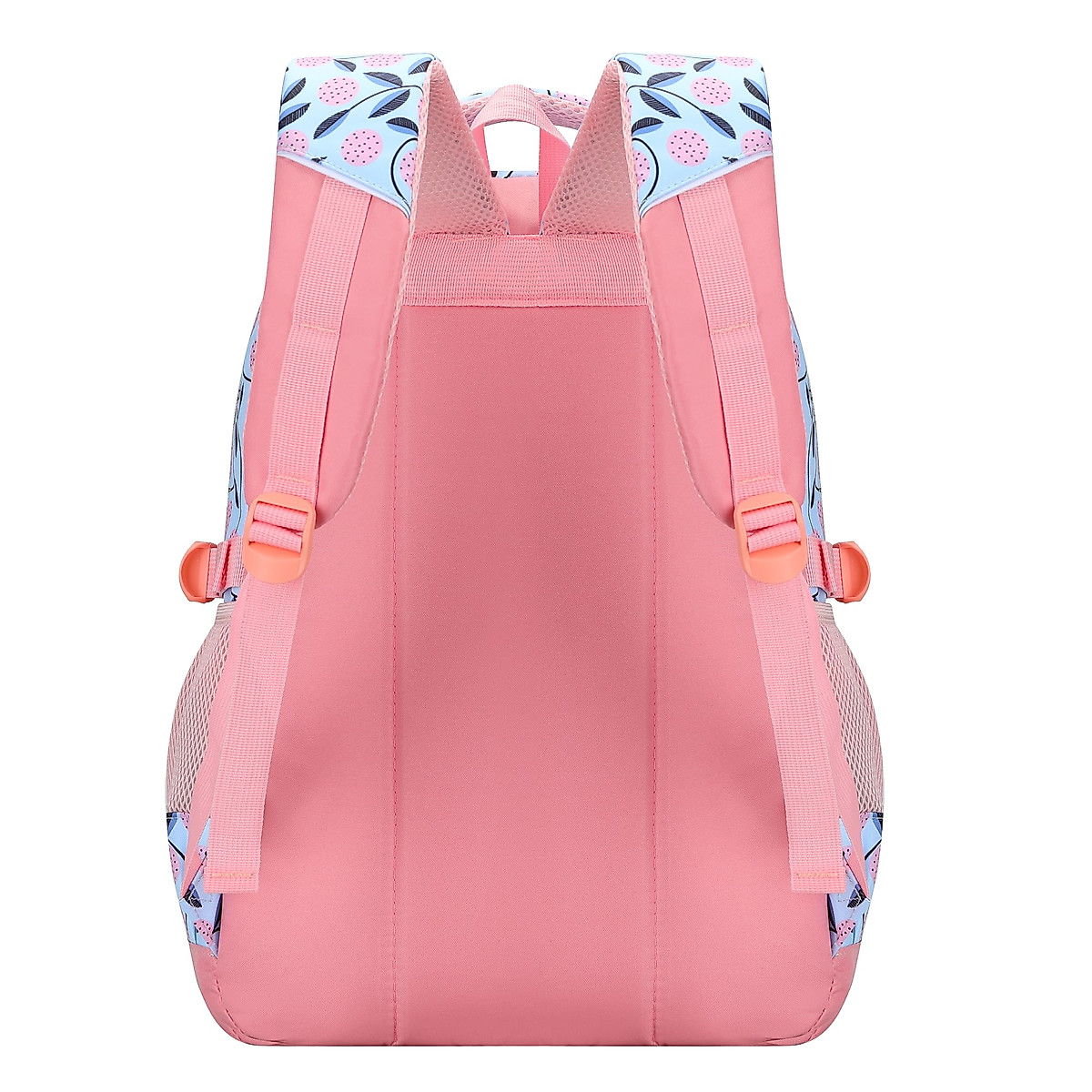 MYGOO Girls Backpack - 17" Tall Colorful School Bag, Archibald Collection, 24L Capacity, Berry Pink