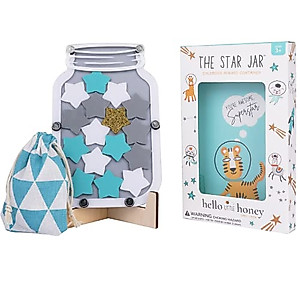 The Star Jar-Chore Chart for Kids Multiple Kids, Potty Training Chart Toddler Boys/Girls, Reward Chart for Kids, Responsibility Chart for Kids, Behavior Chart for Kids at Home, Magnetic Chore Chart