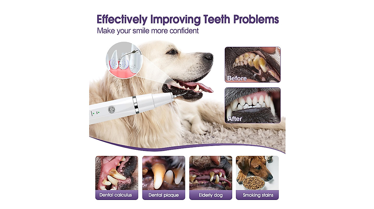 VVHOMIFE Dog Teeth Cleaning Kit - Ultimate Dental Care