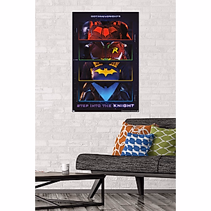 Trends International DC Comics Gotham Knights - Chest Emblems Wall Poster, 22.375" x 34", Premium Unframed Version