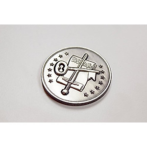 Bioshock Infinite Silver Eagle Colombia Currency - Medallion Token Money