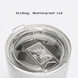 Corkcicle Stemless Insulated Wine Glass Tumbler, Berry Punch, 12 oz – Stainless Steel Stemless Wine Glass Keeps Beverages Cold for 6 Hours, Hot for 3 Hours – Non-Slip, Easy-Grip Insulated Cup