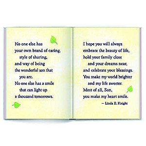 Blue Mountain Arts Mini Book (A Son Is Life’s Greatest Gift)—Birthday Gift, Graduation Gift, Thinking of You Gift, Just Because Gift, or Stocking Stuffer for Son, 4 x 3 inches