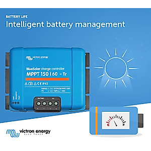 Victron Energy BlueSolar MPPT TR 150V 60 amp 12/24/36/48-Volt Solar Charge Controller