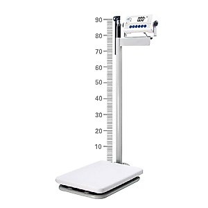 Digital Health Scale with Height Rod, Electronic Height and Weight Physician Scale Capacity,200kg Capacity