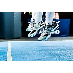 Mizuno Women's Wave Lightning Z5 Volleyball Shoe, grey, 9 B US