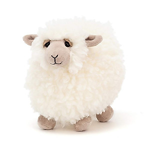 Jellycat Rolbie Sheep Stuffed Animal, Small 6 inches