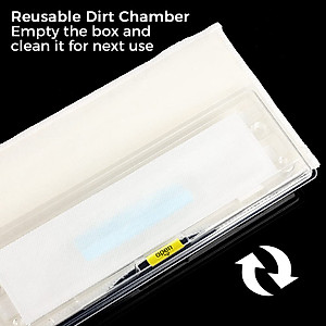 GVMM Reusable Mop Pad Refills for Shark Vacmop Replacement Pads Include Shark VACMOP VM252 VM250 VM200 VM190, Vacuum Mop Pad Refills (6 Packs)