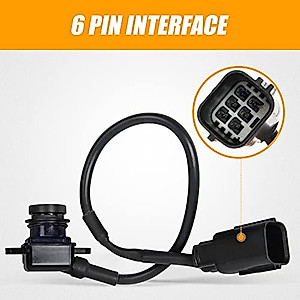 Rear Back Up Camera Compatible with 2011-2013 Jeep Grand Cherokee Dodge Durango Replace 56054059AD 56054059AE 56054059AC 56054059AF