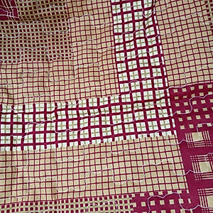 Virah Bella 2 Piece Full/Queen Lodge Quilt Bedding Set - Rustic Country Reversible Comforter Set with Decorative Pillow Shams - Montana Cabin: Red/Tan