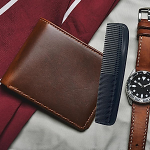 G.B.S Pocket Comb Black Course Fine and All Fine Pocket Comb, Pack of 12