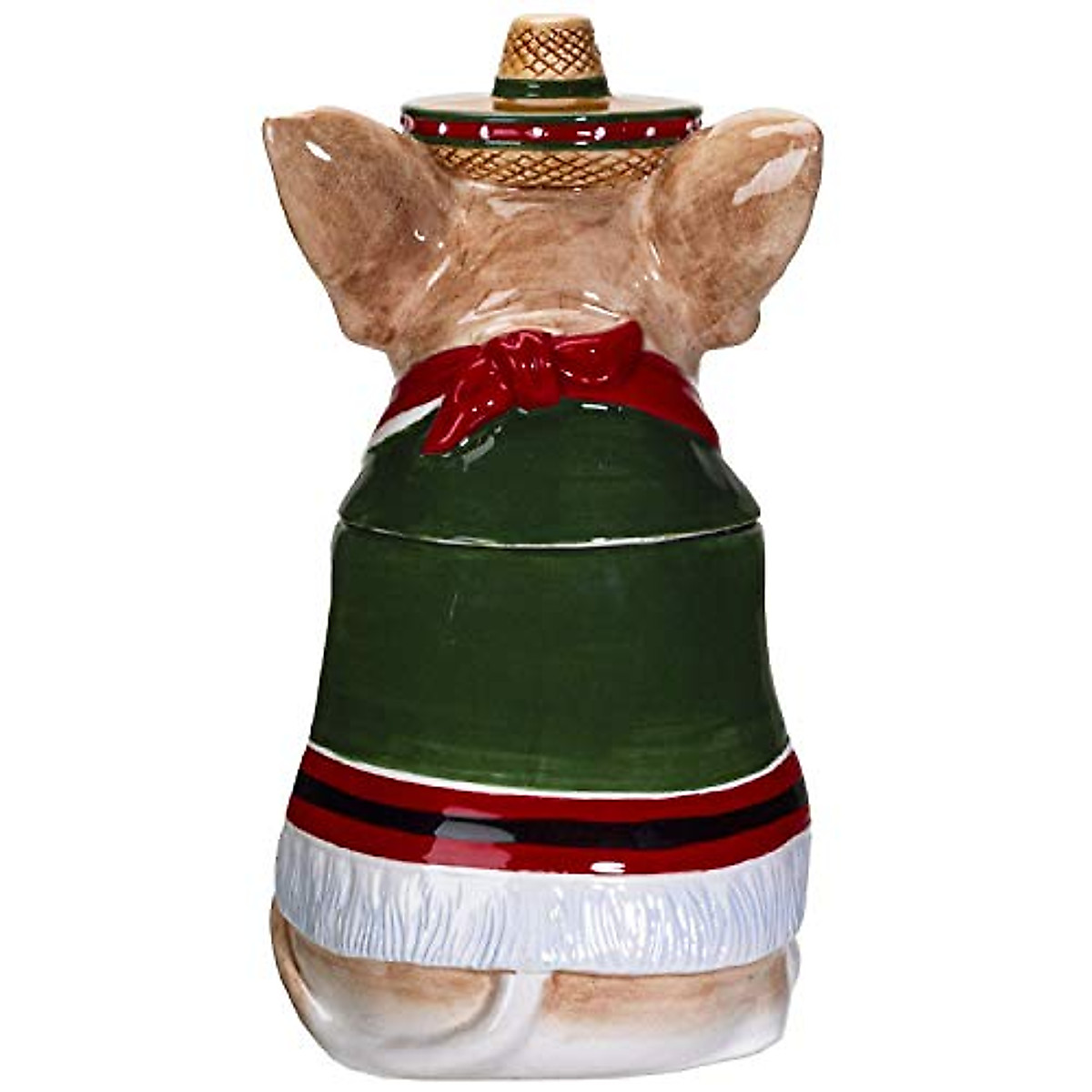 Pacific Giftware Mexican Chihuahua Ceramic Cookie Jar