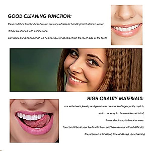 YIPINER Professional DIY Tooth Gem Kit with Curing Light and Glue, Crystals Jewelry kit, Teeth Gems Kit with Glue and Crystals, Great Tooth Jewelry Gems Kit for DIY Use