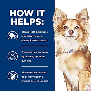 Hill's Prescription Diet t/d Dental Care Small Bites Chicken Flavor Dry Dog Food, Veterinary Diet, 5 lb. Bag