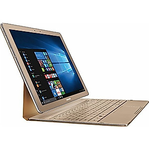 Samsung Galaxy TabPro S 12" Full HD+(2160x1440) High Performance TouchScreen Convertible 2-in-1 Laptop, Intel Core M3, 8GB RAM, 256GB SSD, Win10, Gold