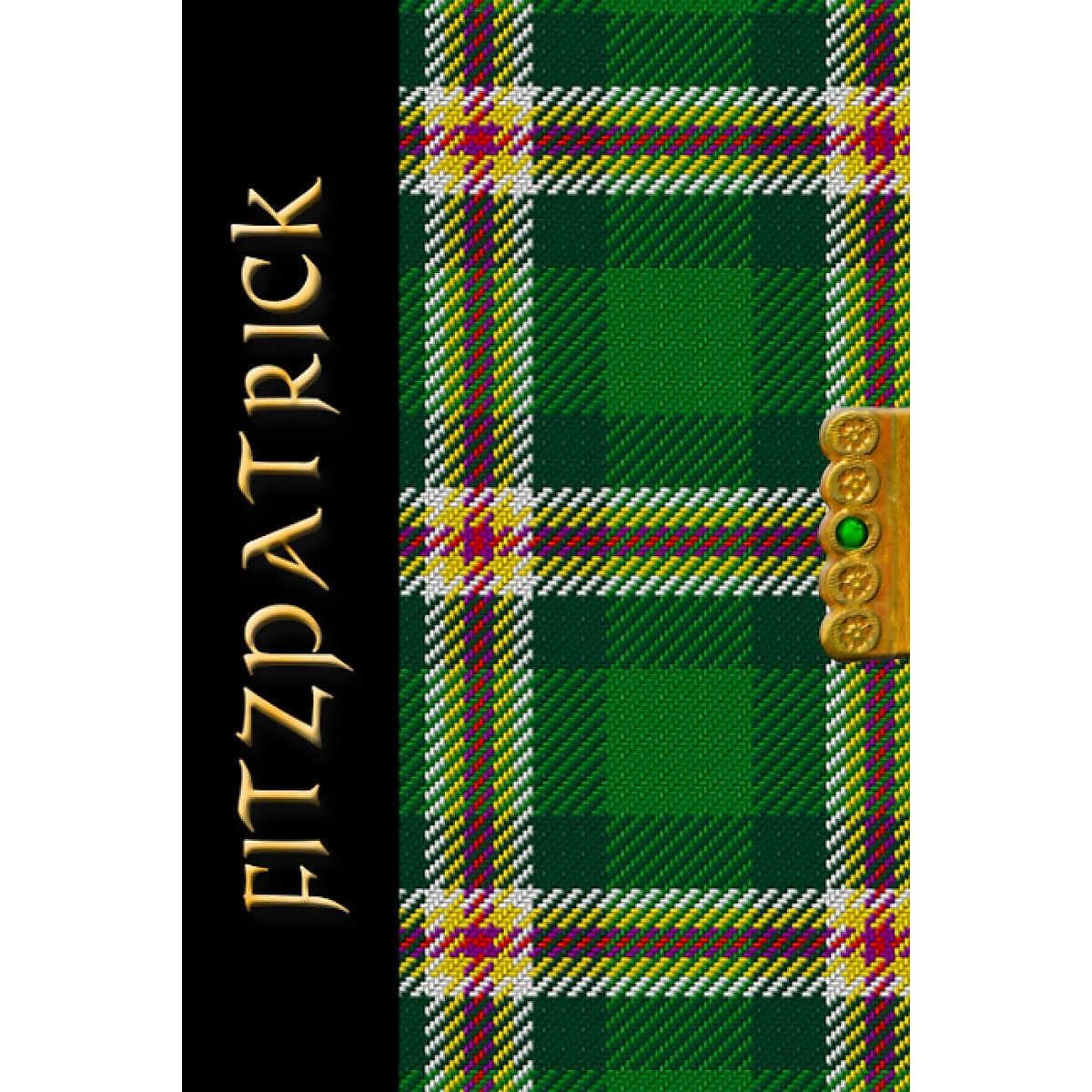 Irish Names Irish Tartan Notebook/Journal - FITZPATRICK: Beautifully Designed Irish Surnames Notebook/Journal With The 'Irish Martyrs Tartan' - A Perfect Irish Themed Gift