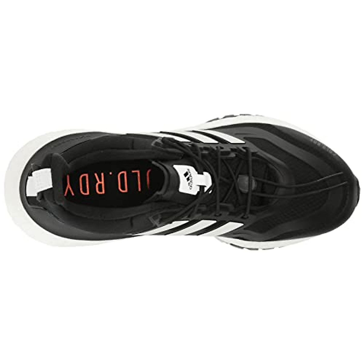 adidas Women's Ultraboost 22 Cool.RDY Running Shoe, Black/White/Grey, 8.5