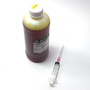 BCH Standard Bulk Yellow Refill Ink 500 ml (16.9 oz) for Epson