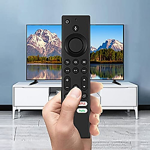 NS-RCFNA-21 CT-RC1US-21 Replacement Voice Remote Control fit for Insignia & Toshiba Smart fire TV 32LF221C19 TF-32A710U21 NS-24DF310NA21 NS-75F301NA21 NS-55DF710NA19