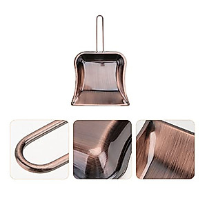 HANABASS Kids Toys Pet Car Space Household Office Ornament Light Pan Handheld Dustpan Handmade Metal Saving Industrial Trash Pets Sweeping Desktop Dustpans Garbage Garden Mini Craft Car Decor