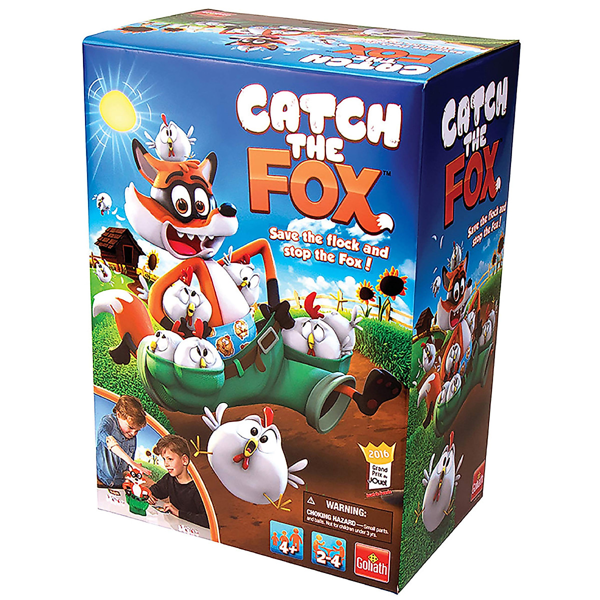 Catch The Fox - Collect The Most Chickens When The Fox Loses His Pants Game! by Goliath, 48 months to 1188 months