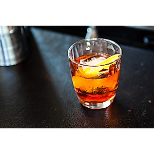 Bormioli Rocco Diamond DOF Ocean Glass, Set of 4, 4 Count (Pack of 1), Blue