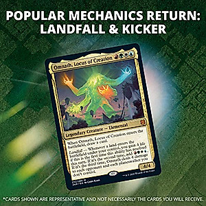 Magic: The Gathering Zendikar Rising Draft Booster Box | 36 Booster Packs (540 Cards) + 1 Box Topper | 36 Full Art Lands | Factory Sealed