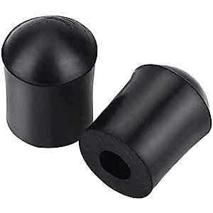 Jiayouy 4pcs Double Bass Endpin Rubber Tip Stopper Protector String Instrument End Cap Accessory