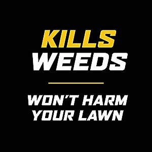 Ortho WeedClear Weed Killer for Lawns: Refill, Won't Harm Grass (When Used as Directed), Kills Dandelion & Clover, 1 gal.