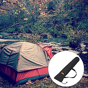 1pcbags for Large Reel Camping Carrying Bar Travel Fishing Tent Case Organizer Stick Trekking Outdoor Bag,for Tackle Poles, Gear Carrier Container Pole Rod Storage Hiking Xcm