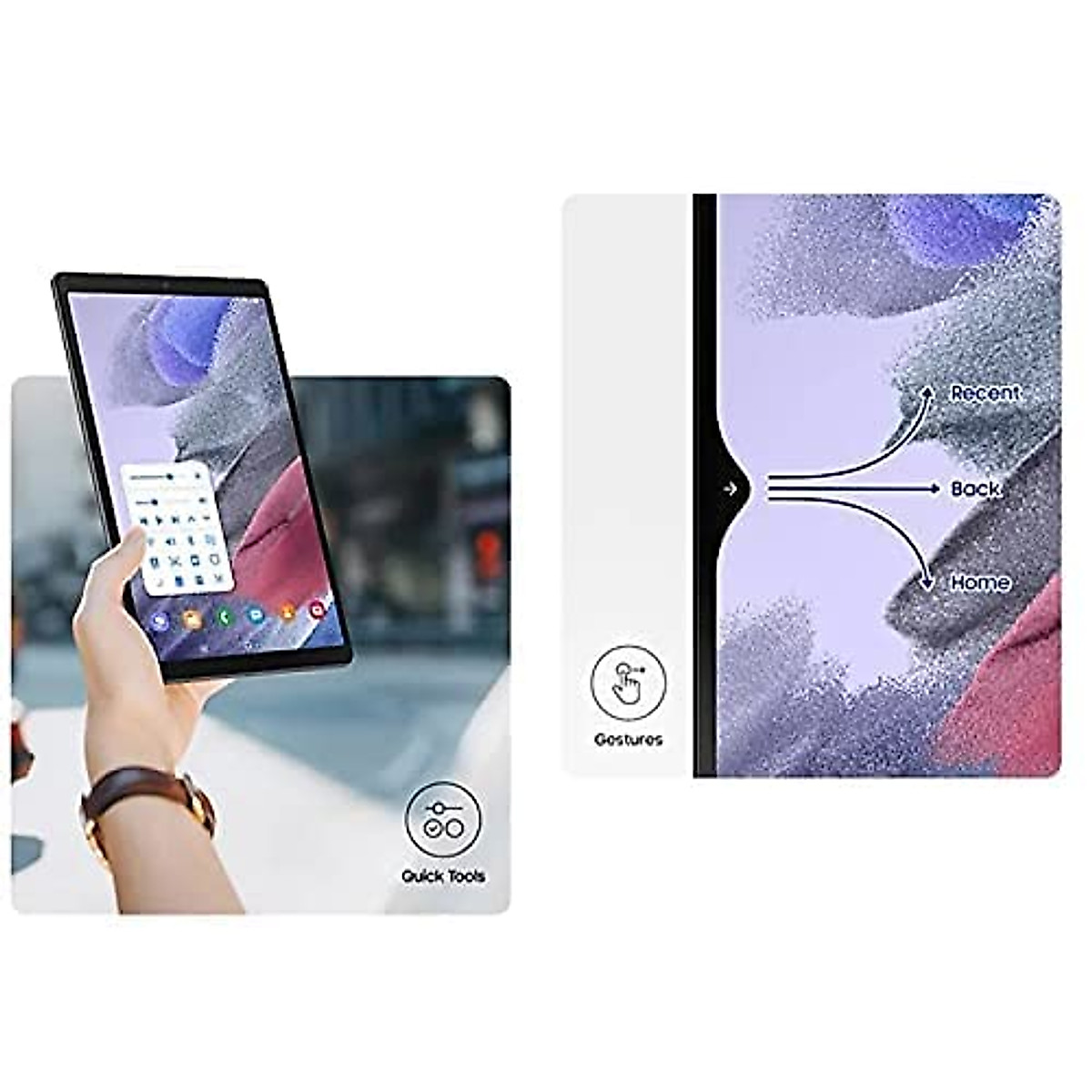 Samsung Galaxy Tab A7 Lite 8.7" (2021) 32GB WiFi + Verizon LTE Tablet - Gray (Renewed)