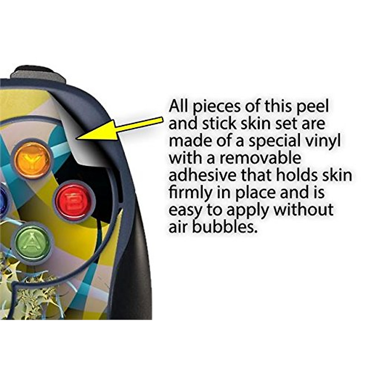 Construction Paper - Decal Style Skin fits Logitech F310 Gamepad Controller (CONTROLLER SOLD SEPARATELY)