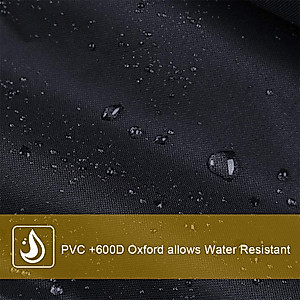 LBG Products Window Air Conditioner Cover 21''Wx15''Hx16''D for Outside AC Unit,Heavy Duty Winter AC Defender,Bottom Covered