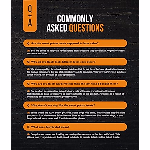 Wholesome Pride Sweet Potato Bites 100% All-Natural Single Ingredient Dog Treats, 8 oz